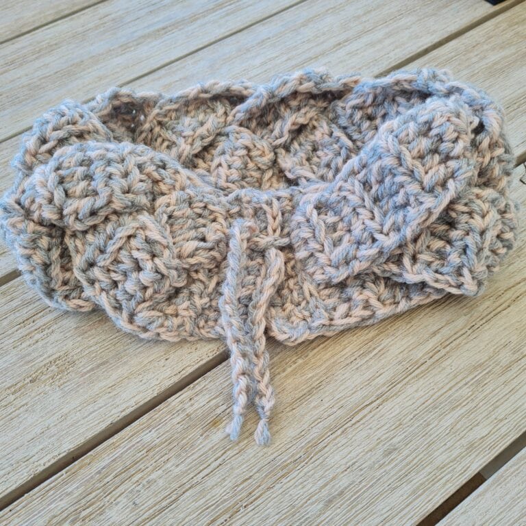 Free Crochet Scarf Pattern: The Nordic Trails Scarf - Sandra Stitches