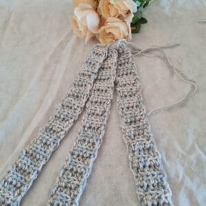 Braided Crochet Cowl Pattern - Sandra Stitches
