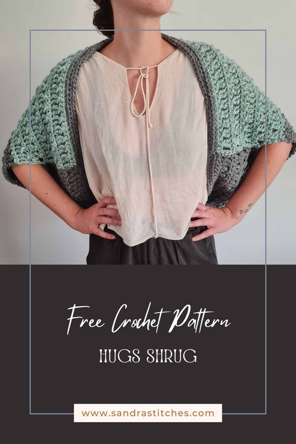 Free Crochet Shrug Pattern |Warm, Wearable, and Easy to Make - Sandra ...