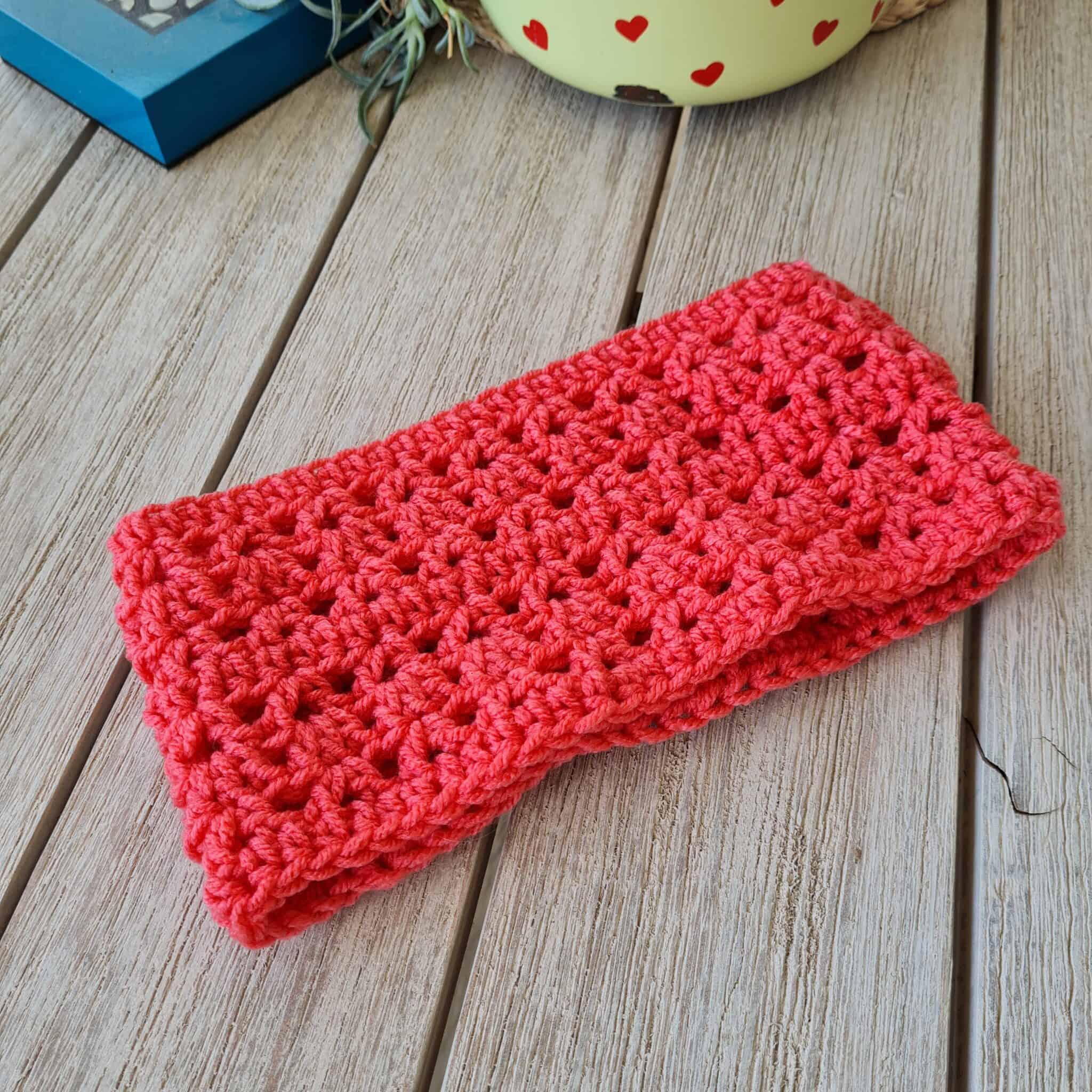 Wide Crochet Scarf Pattern - Salma - Sandra Stitches