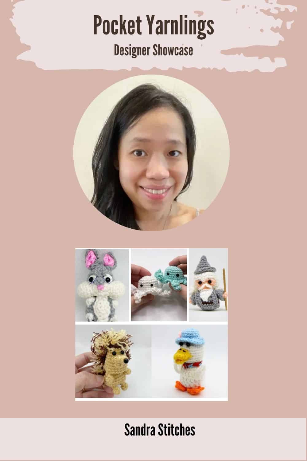 Pocket Yarnlings - Crochet Designer Showcase - Sandra Stitches