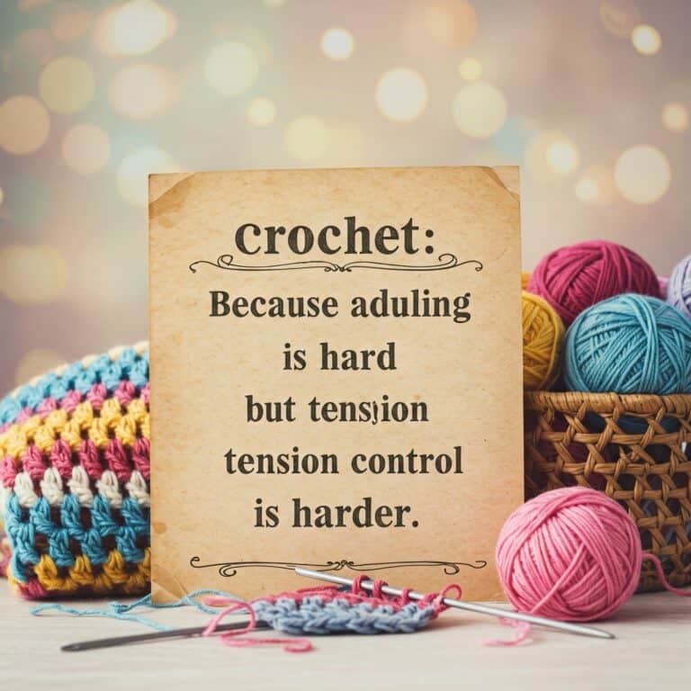 More Funny Crochet Sayings That Will Make You Smile - Sandra Stitches