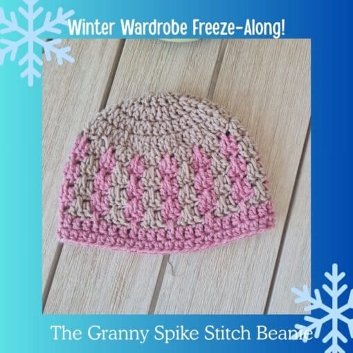 The Spike Double Crochet Beanie – A Free Spike Stitch Beanie Pattern ...