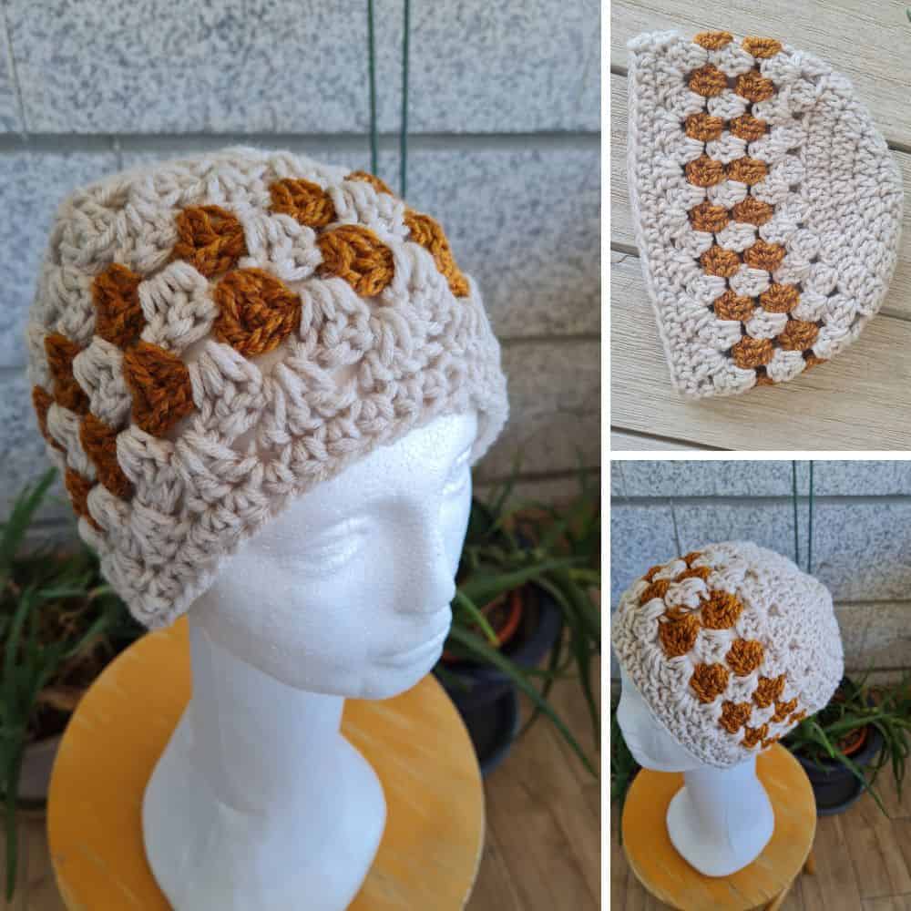 The Granny Stitch Beanie – A Free Granny Stitch Crochet Beanie Pattern ...