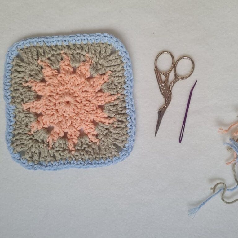 How to Weave In Ends in Crochet (3 Methods That Actually Hold) - Sandra ...